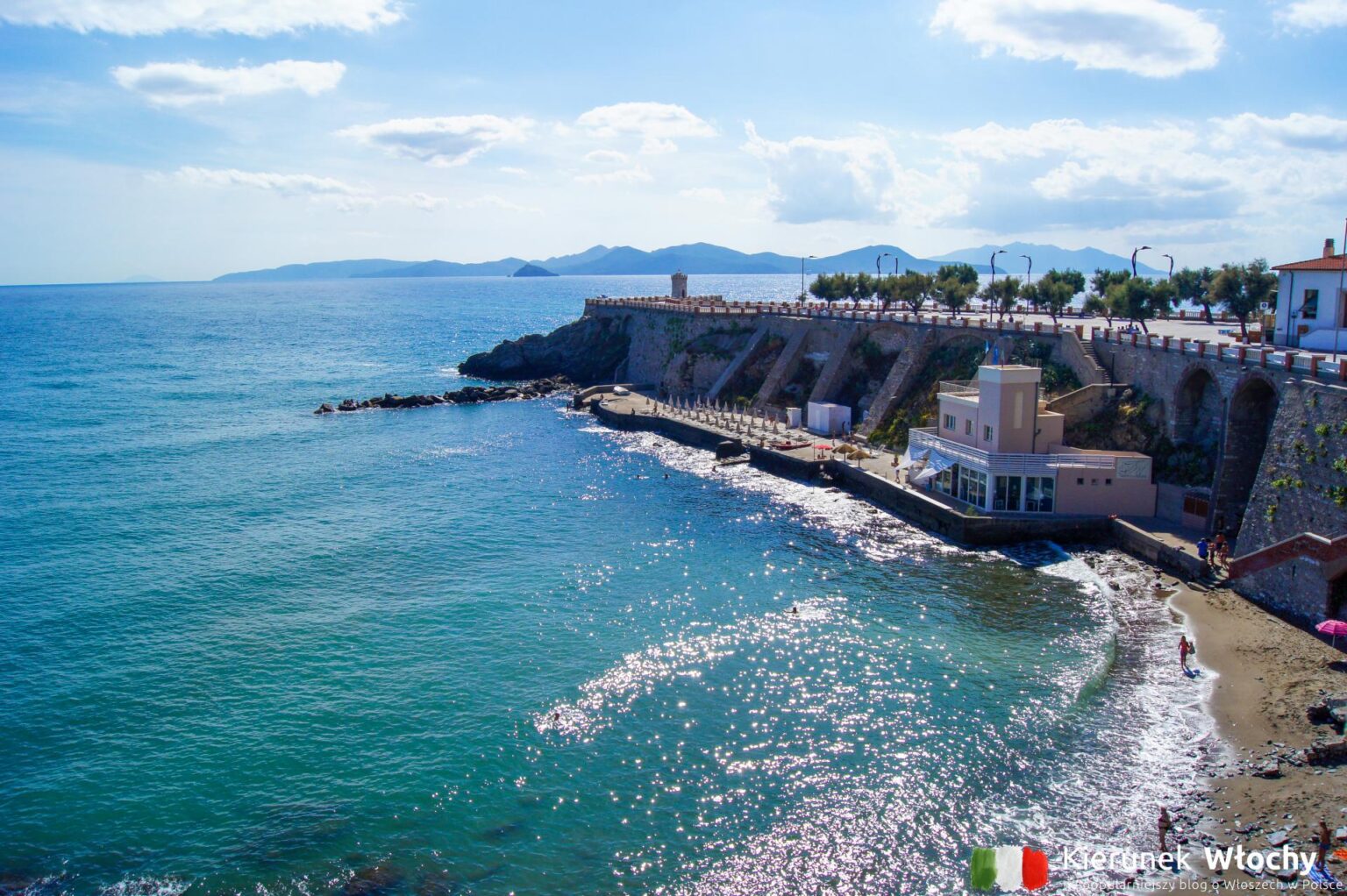 Piombino - przewodnik po mieście, atrakcje, plaże i promy na Elbę